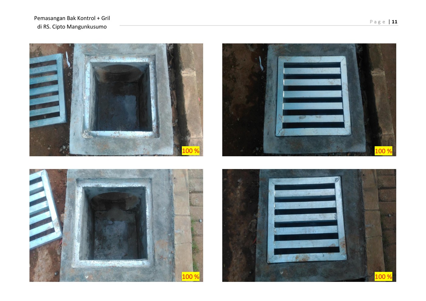 Pemasangan Bak Control Saluran U-dith Duracon di RSCM (20-01-2018) - RS ...