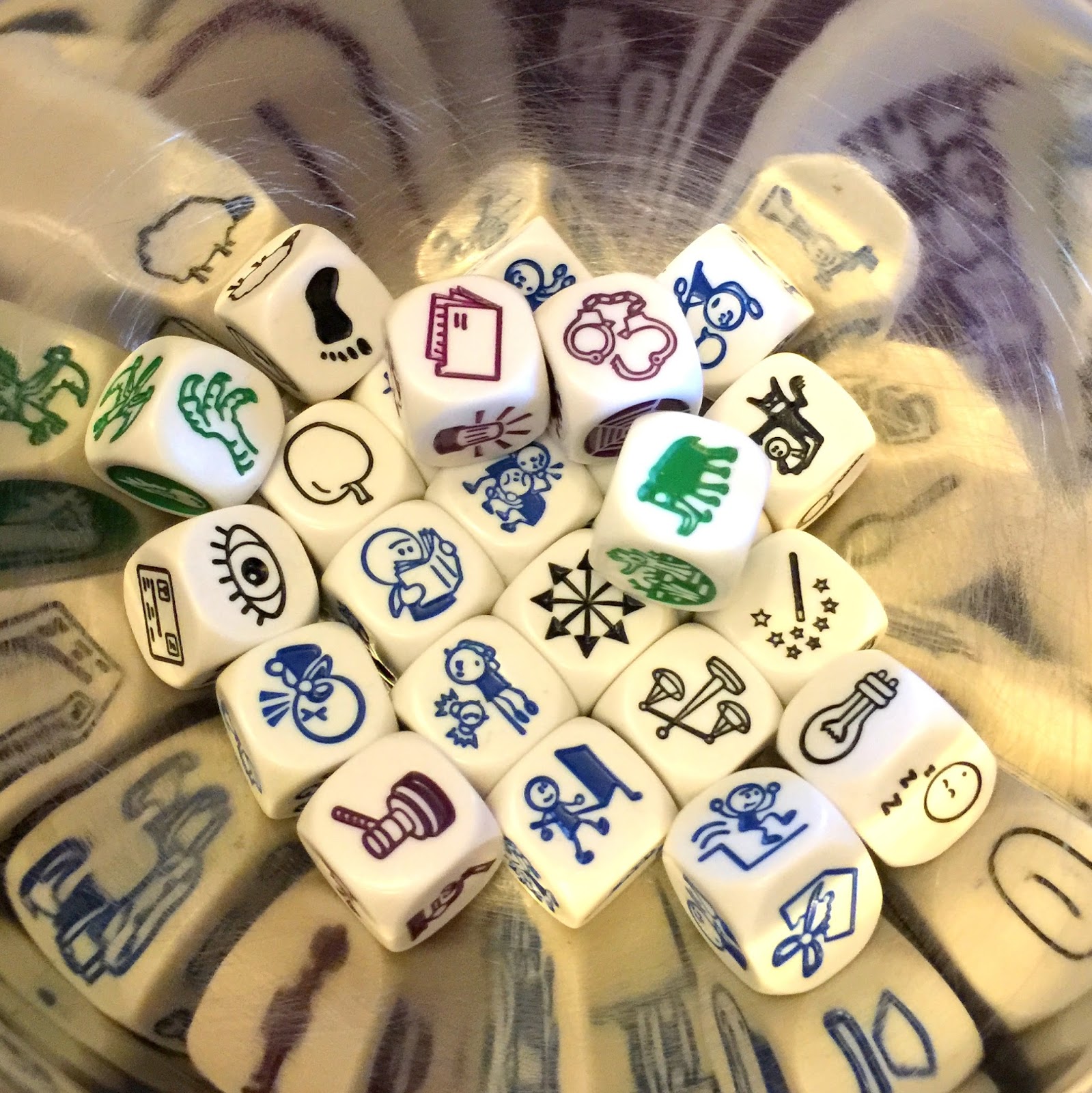 Battle Gaming One: D&D using Story Cubes [Story Dice]