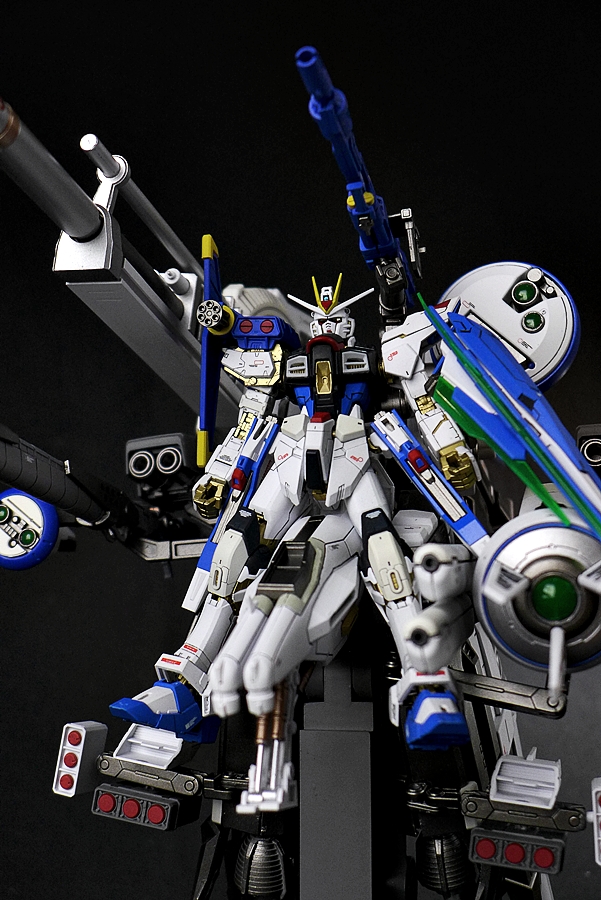 Custom Build: HG x RG 1/144 Deep Launcher Strike Freedom Gundam