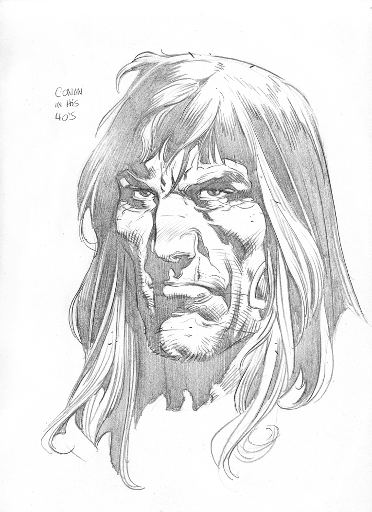 Tomás Giorello art !!!: King Conan sketches