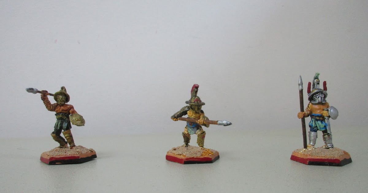 History for Fun, Profit, and Insight: Roman Gladiator Miniature ...