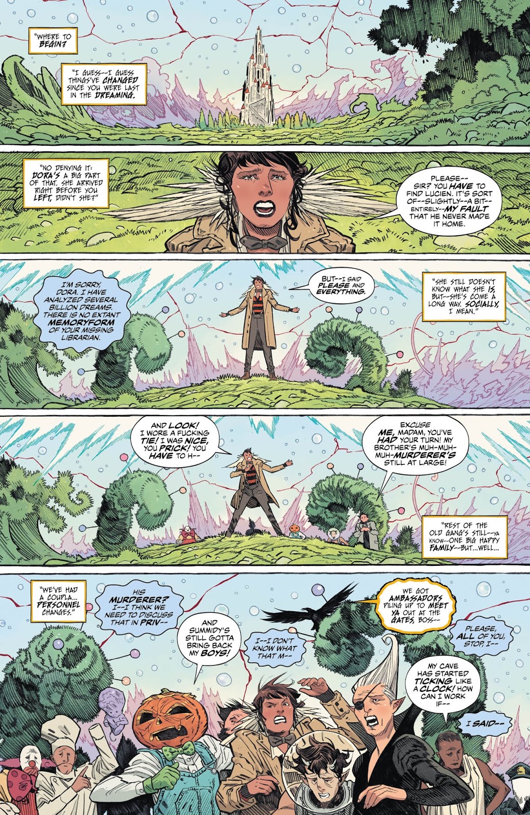 Weird Science DC Comics: The Dreaming #9 Review and **SPOILERS**