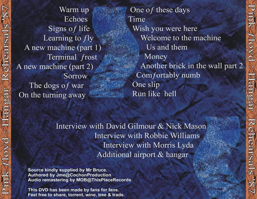 PINK FLOYD: Pink Floyd - 1987-08-07 -Toronto, Canada