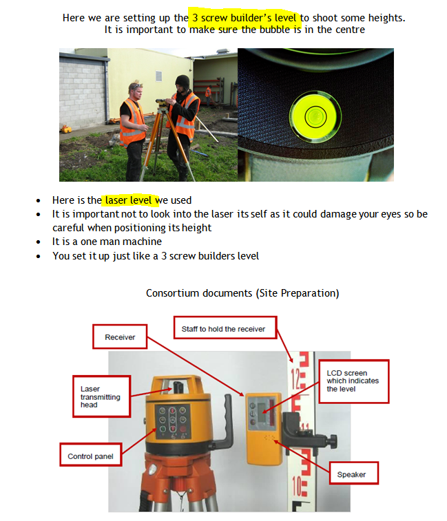 Carpentry Level 4: April 2012