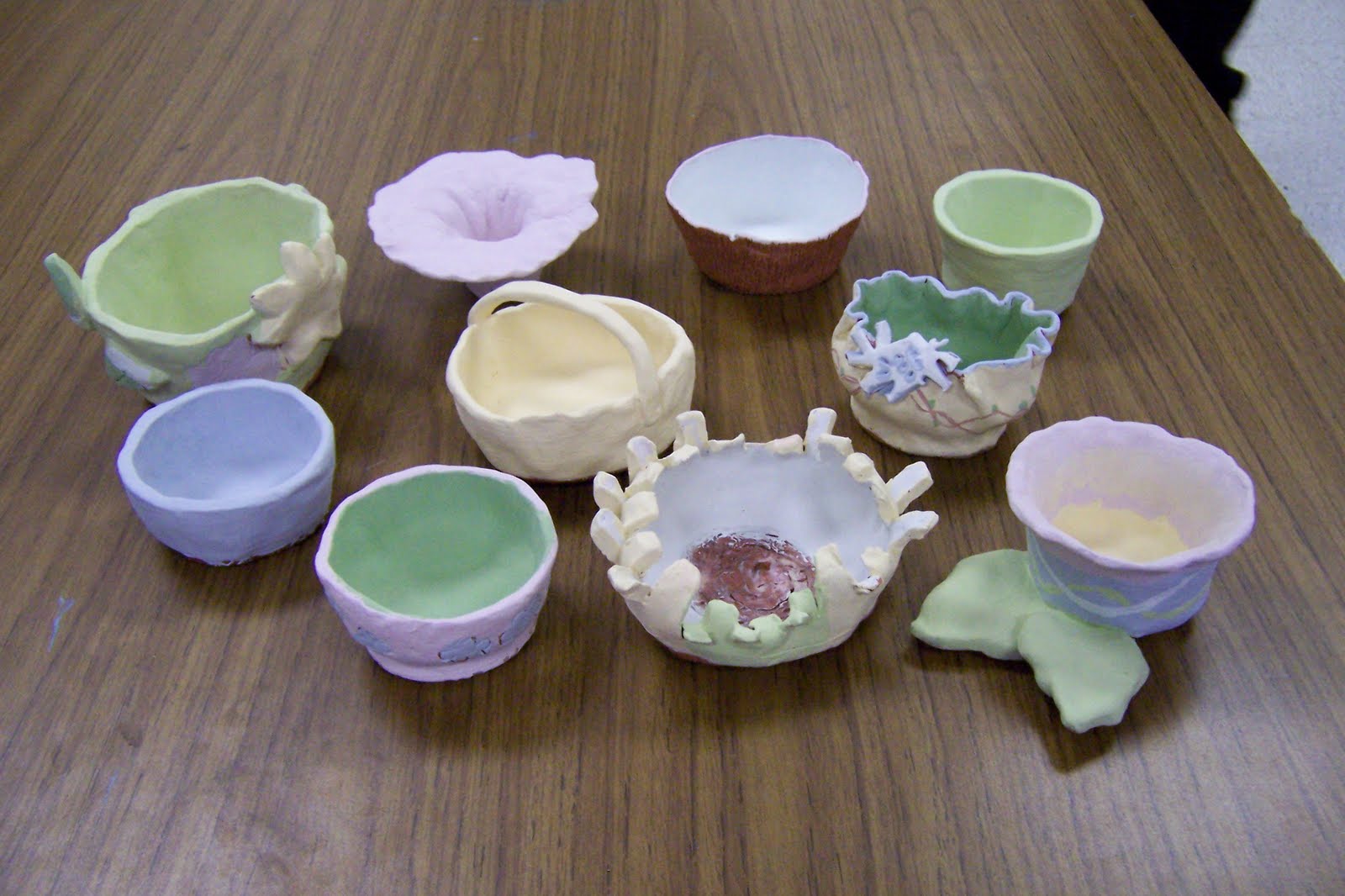 Amanda Caucci Art Instructor: Nature Themed Pinch Pots