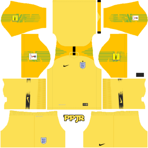 England World Cup 2018 Kits (DLS 18 & FTS 15) by Phanith Phan