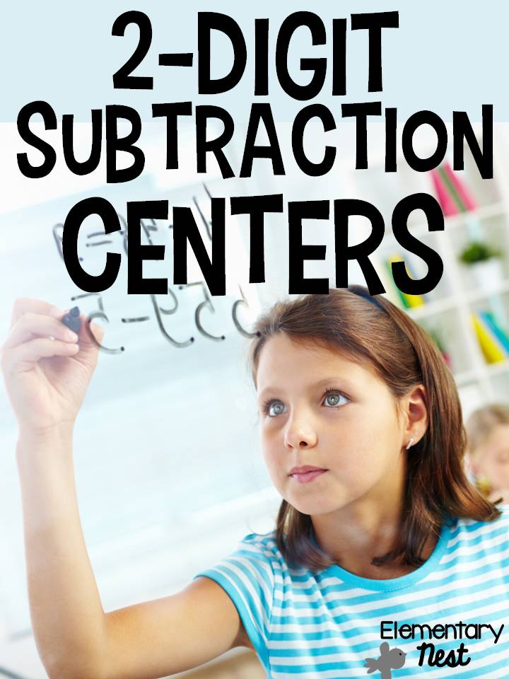 Double Digit Subtraction Centers