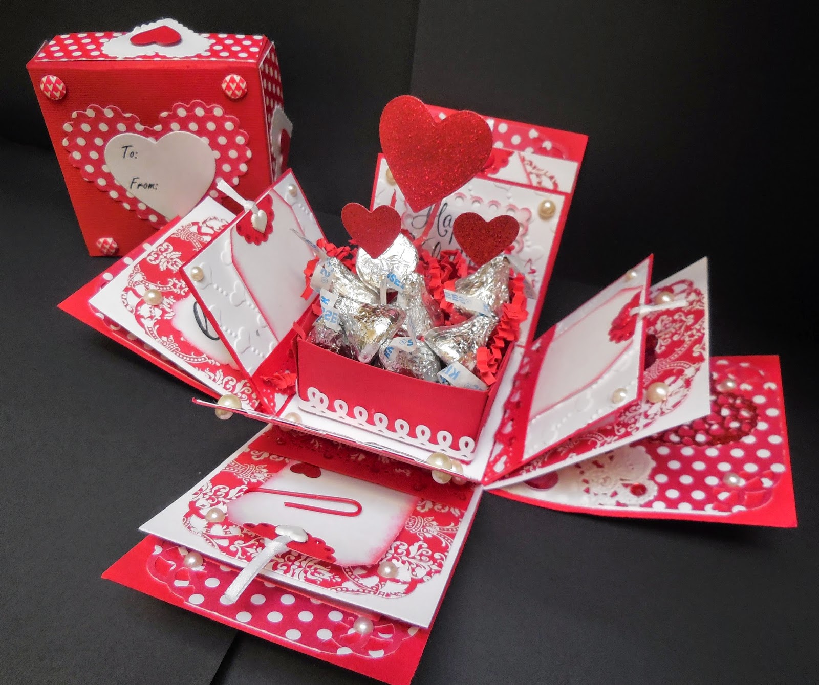 STAMP ON OVER at CRANBERRY HILL MERCANTILE: Valentine Explosion Box ...