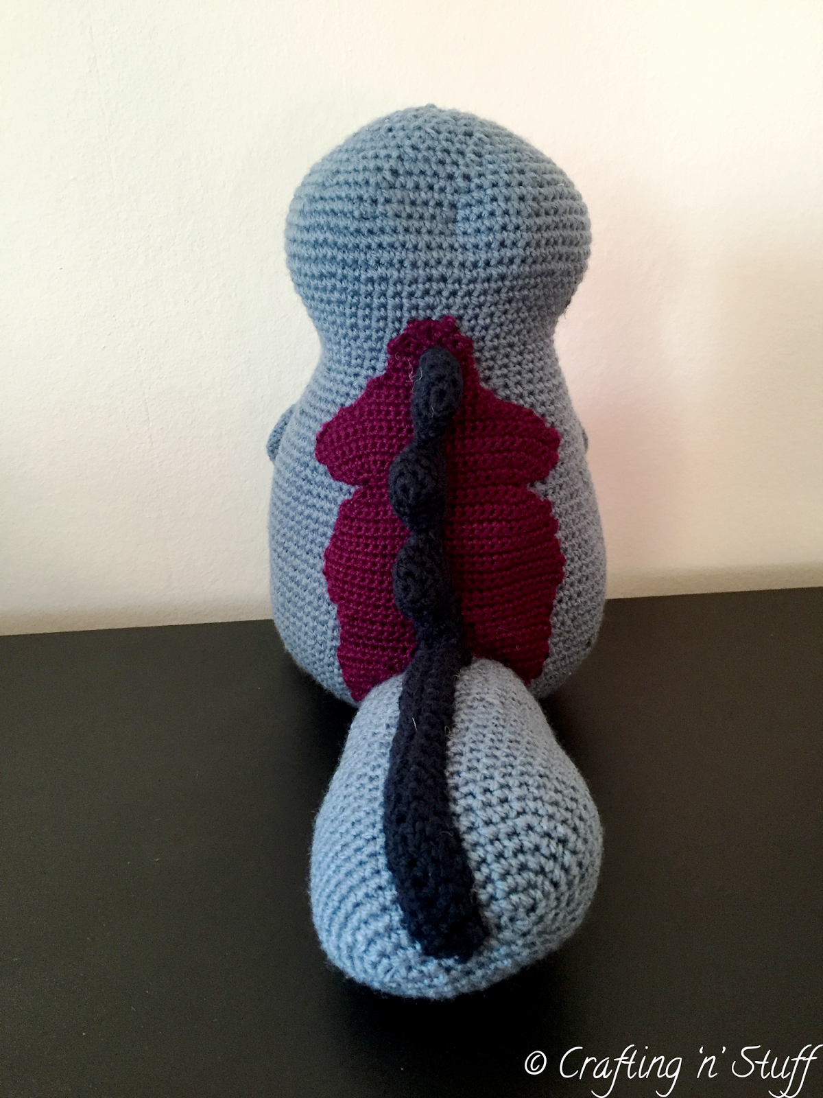 Crafting 'n' Stuff: Quagsire crochet (1/721)
