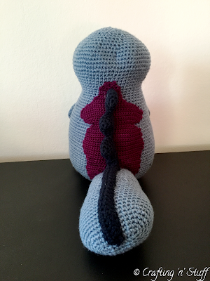 Crafting 'n' Stuff: Quagsire crochet (1/721)