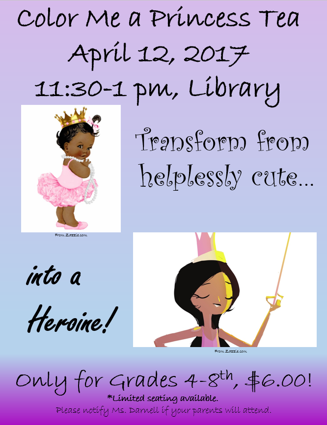 Color Me a Princess Tea!