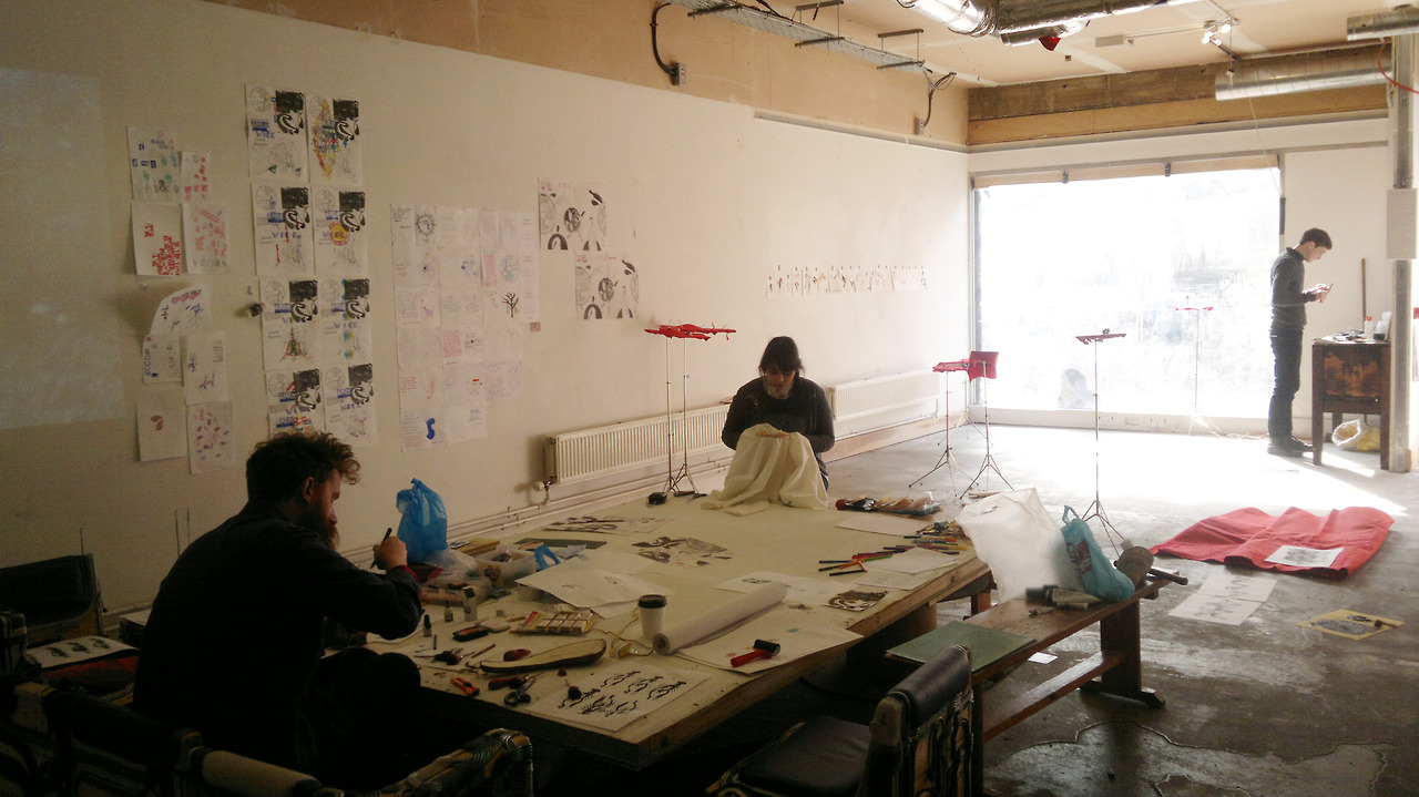Stephen Fowler: Artist Residency in Deptford Market.