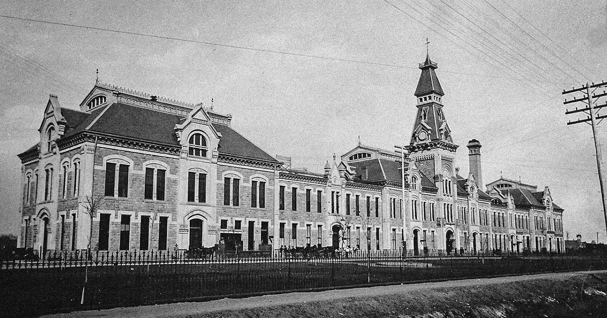 Just A Car Guy: Union Station in Denver, Colorado, circa 1885.
