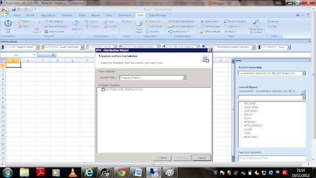 SAP BPC: SAP BPC Distribution and Collection: