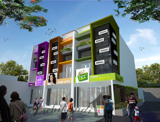 Archikandi: Desain Eksterior Ruko di Bangil