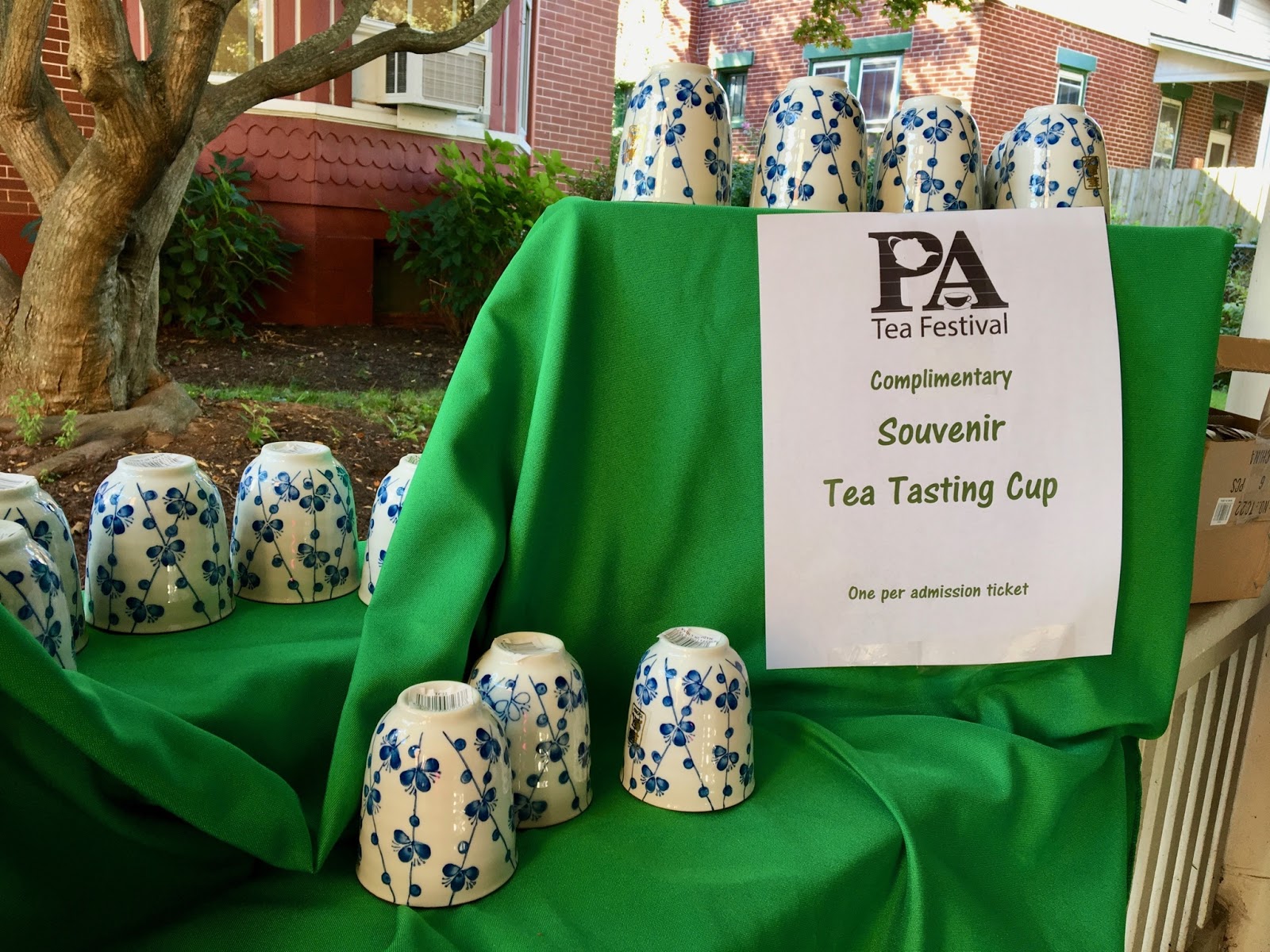 Rosemary's Sampler: PA Tea Festival - In The Garden