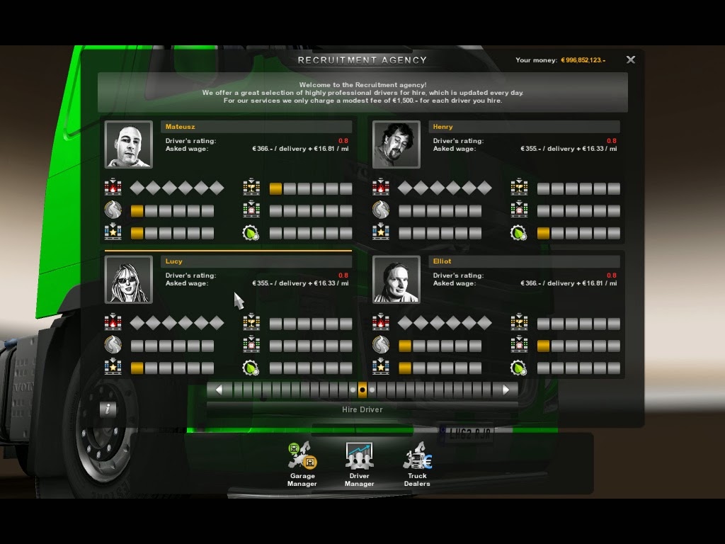 Nagisa Aditya Angga: Euro Truck Simulator 2 [for System Requirements]