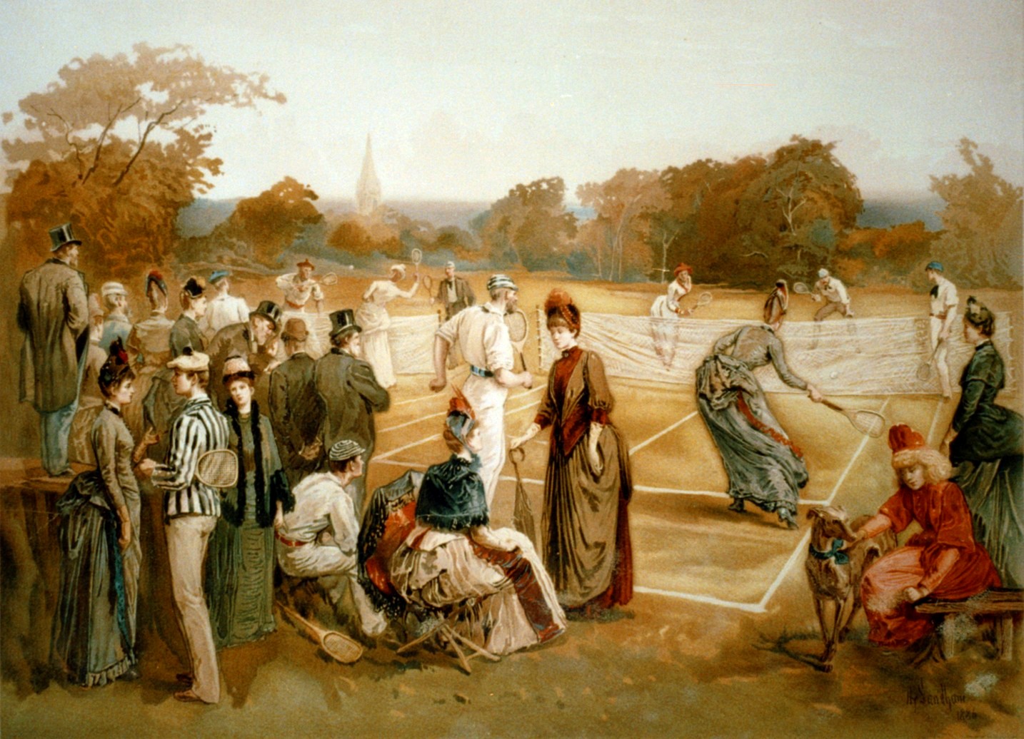 History and Other Stuff: Tennis: the Early Years, 1874-1930s.