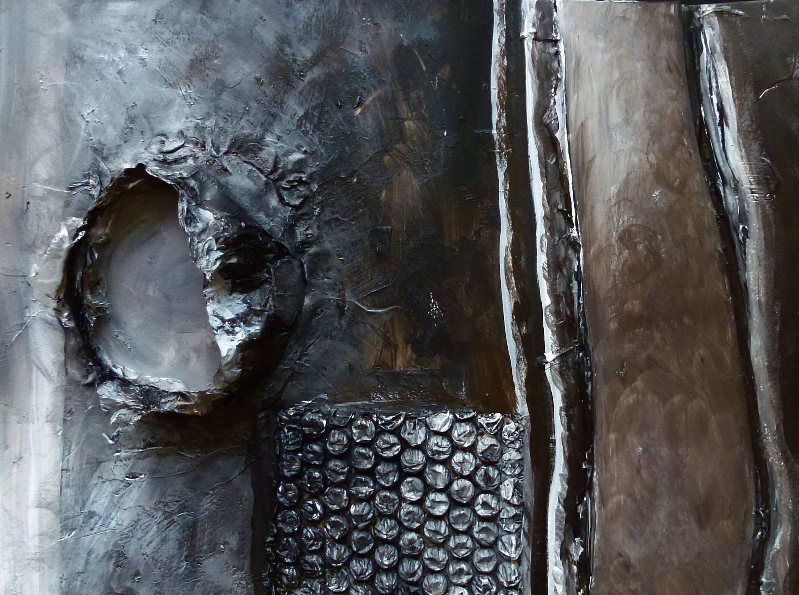 Monica Lemsal: Part 1 Physical texture. Experimenting with techniques