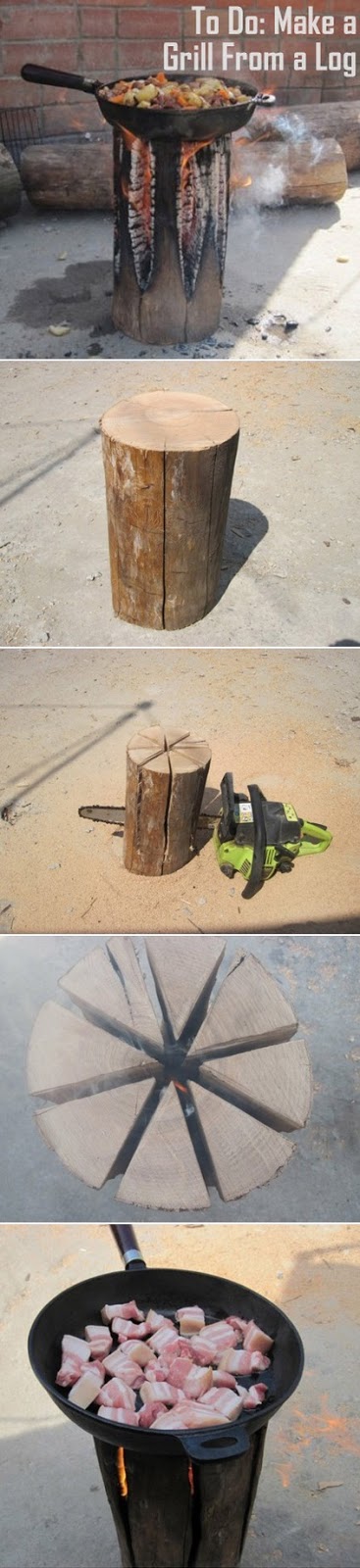 How to Make Swedish Fire Log