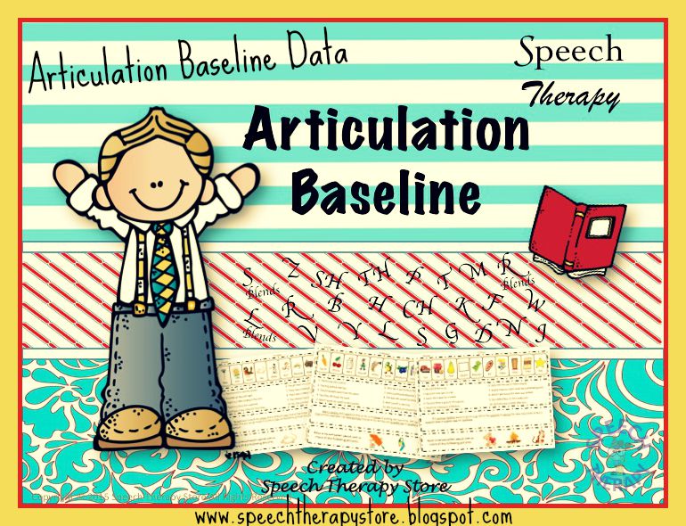 Speech Therapy: Baseline Data Tracking