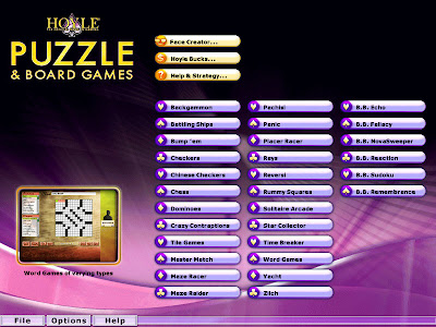 MingFun Blog | Gaming: Hoyle Puzzle and Board Games - Classic GamePlay