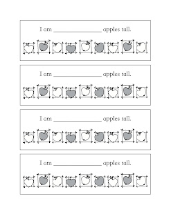 Kindergarten Night Owls: Apple Measurement Activity