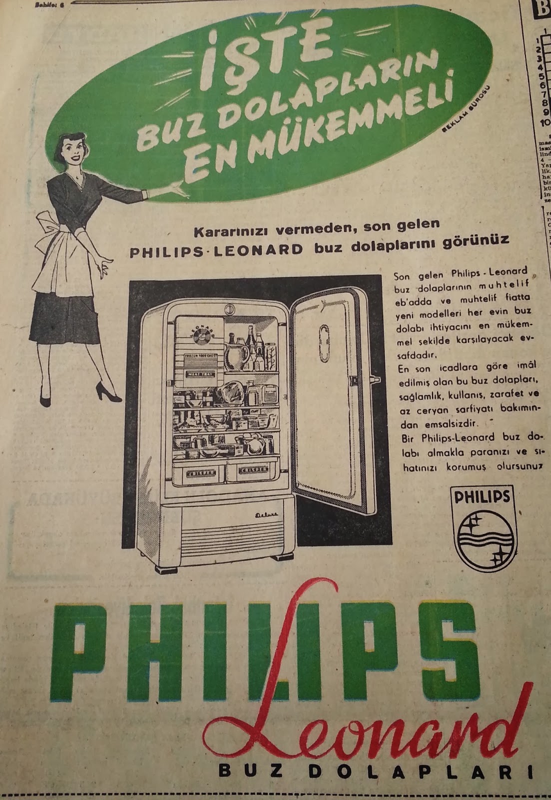 Turkish Advertising History: 50’s of the Turkish Newspaper Advertising ...