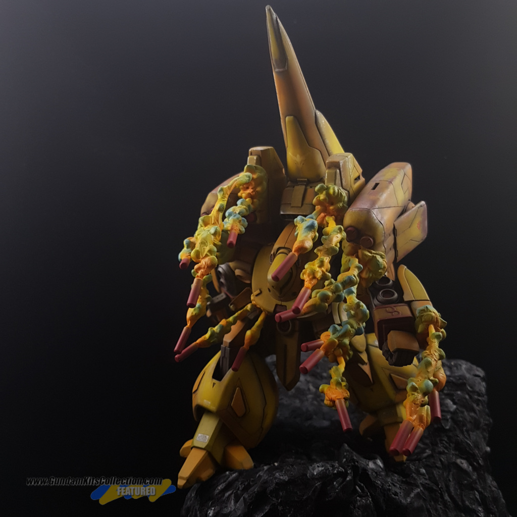 Custom Build: HGUC 1/144 AMX-102 ZSSA "Hell Raining Down on The Wicked"