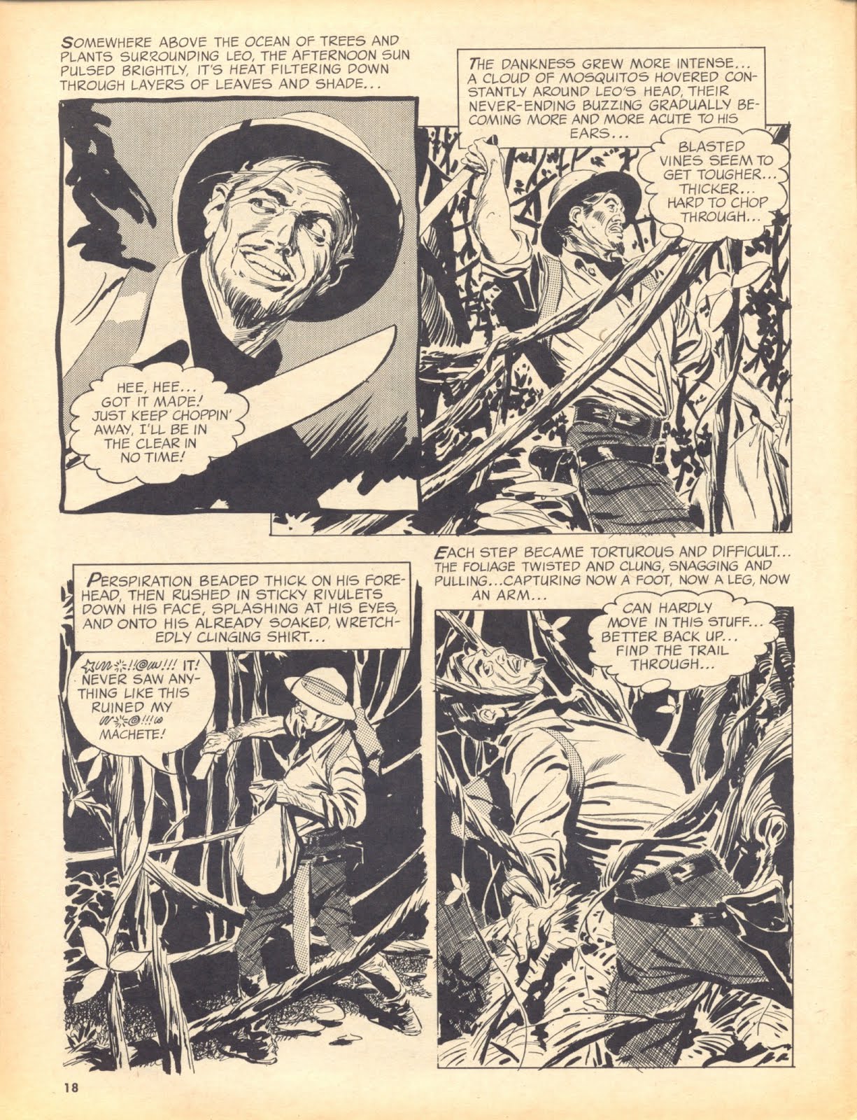 The Warrior's Comic Book Den: Eerie #5: "The Jungle" (Al Williamson art)