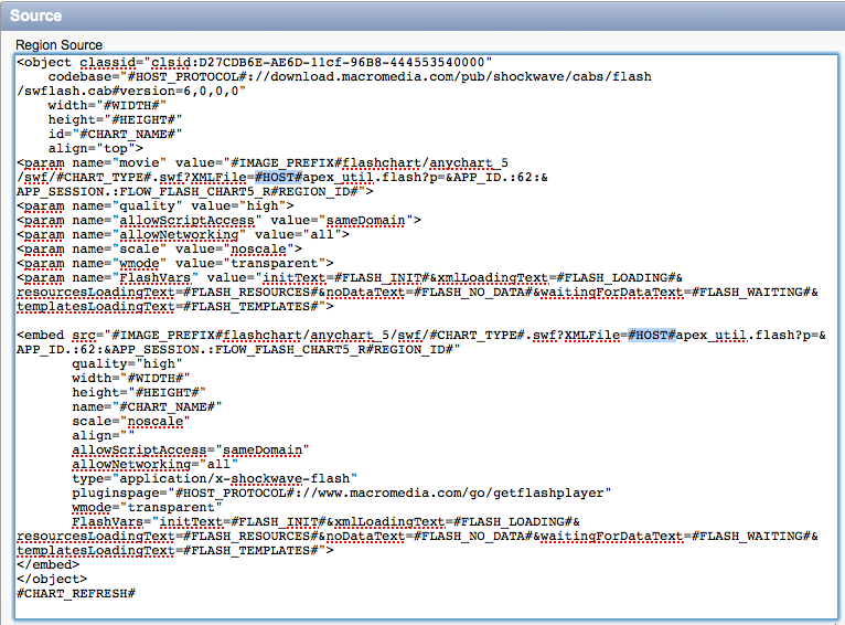 Annals Of Oracle S Improbable Errors Avoiding The Flash Chart Security Warning In Apex With Epg
