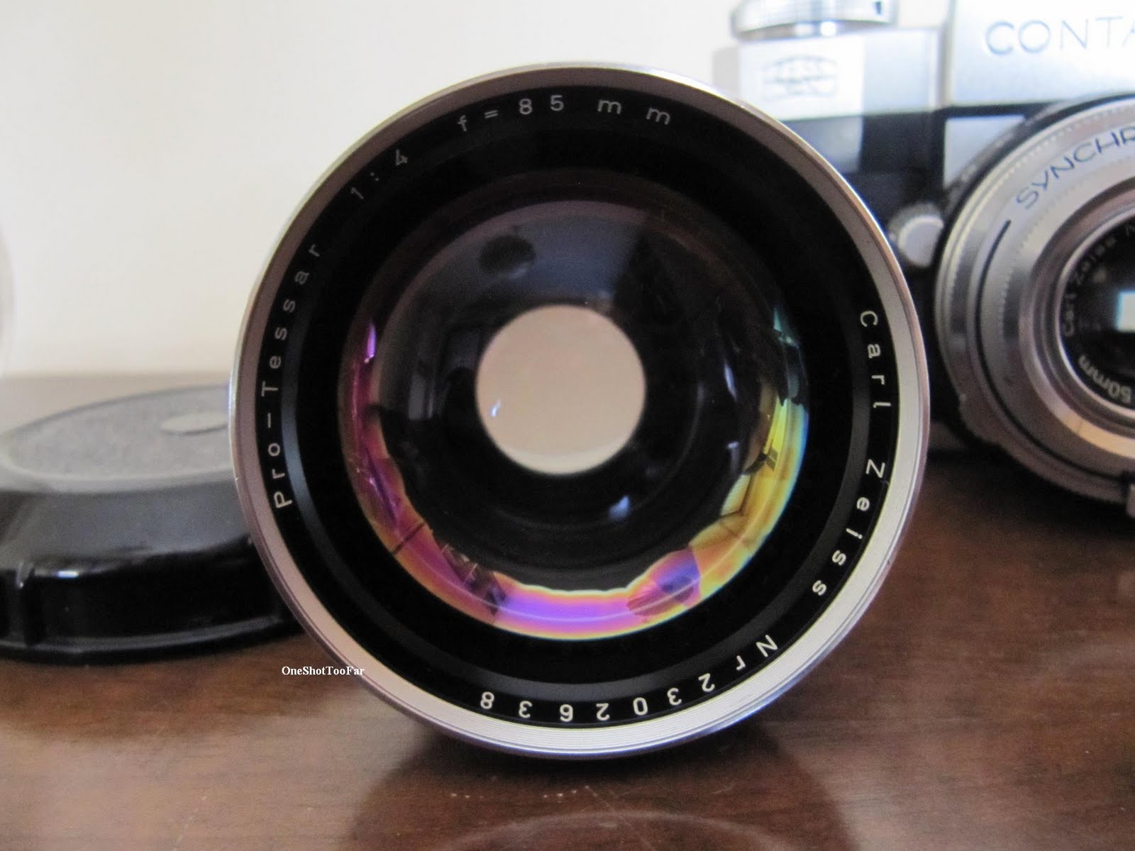 One Shot Too Far: Zeiss-Ikon Pro-Tessar 85 mm