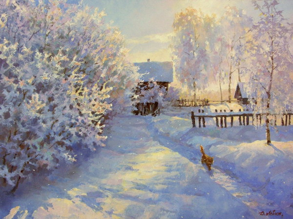 Nadezda's Northern Garden : Landscapes by Dmitry Levin