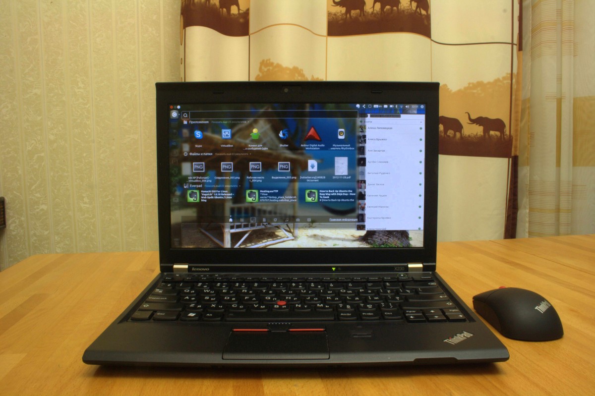 maksymov: ThinkPad X230 и Linux Ubuntu 13.04