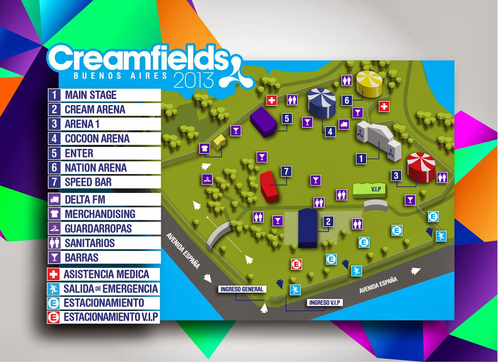 Todo Creamfields Buenos Aires 2013