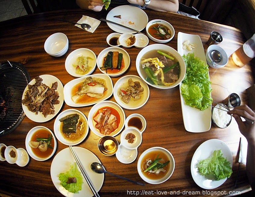 Eat, Love and Dream: Chung Gi Wa - Korean Resto BBQ