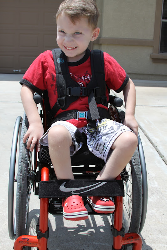 Hayden's Journey: Wheelchair and HKAFOs