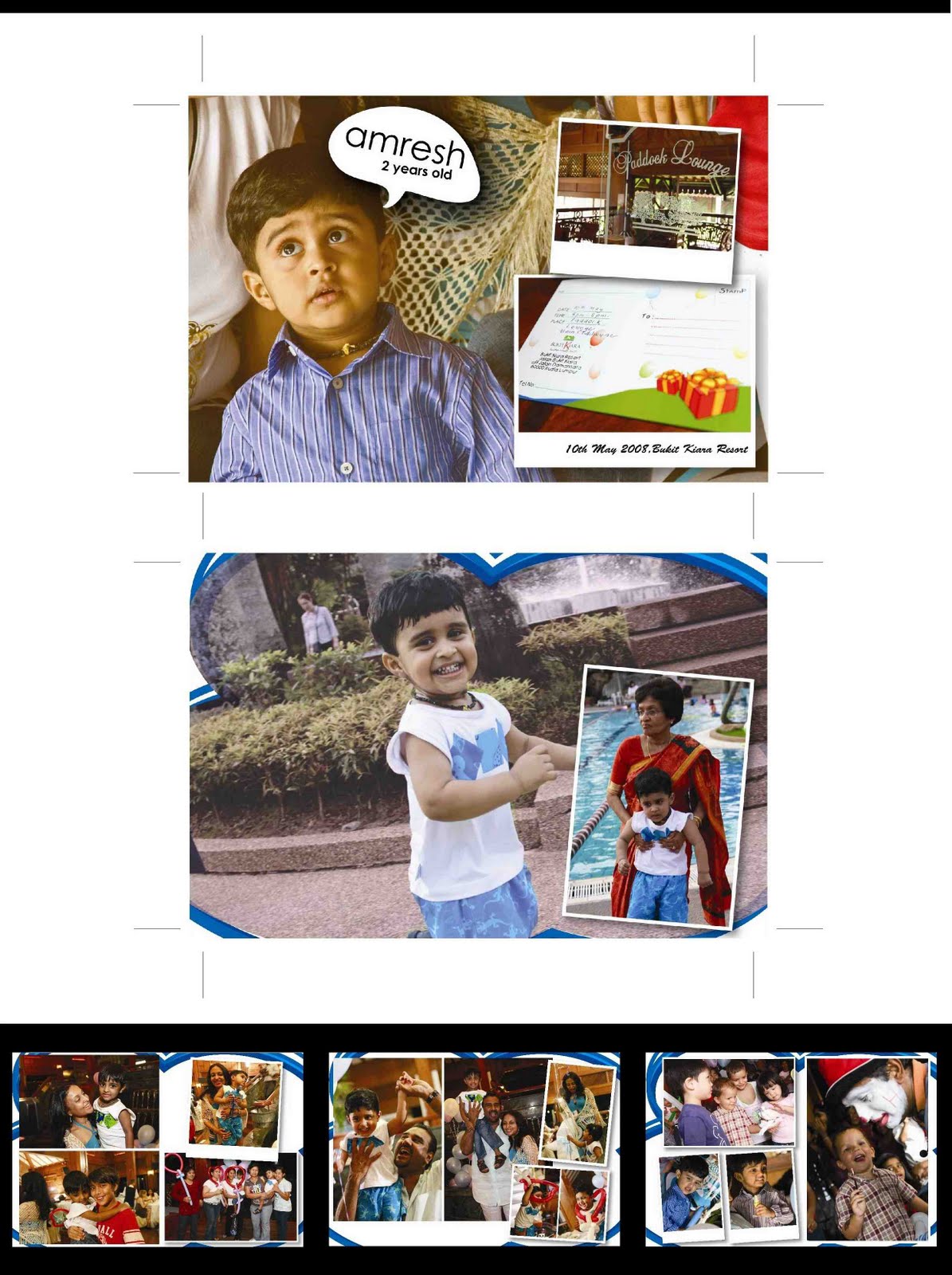 cindychew: kids birthday album