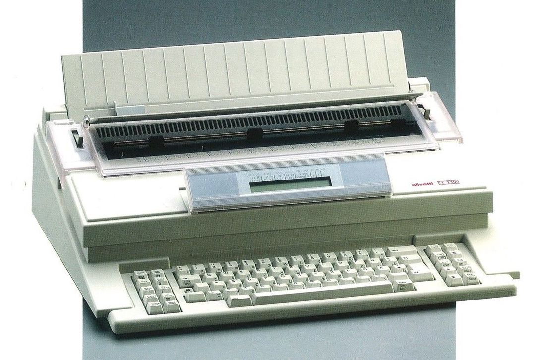 elektrische Olivetti-Schreibmaschinen (ET- und ETV-Serie)