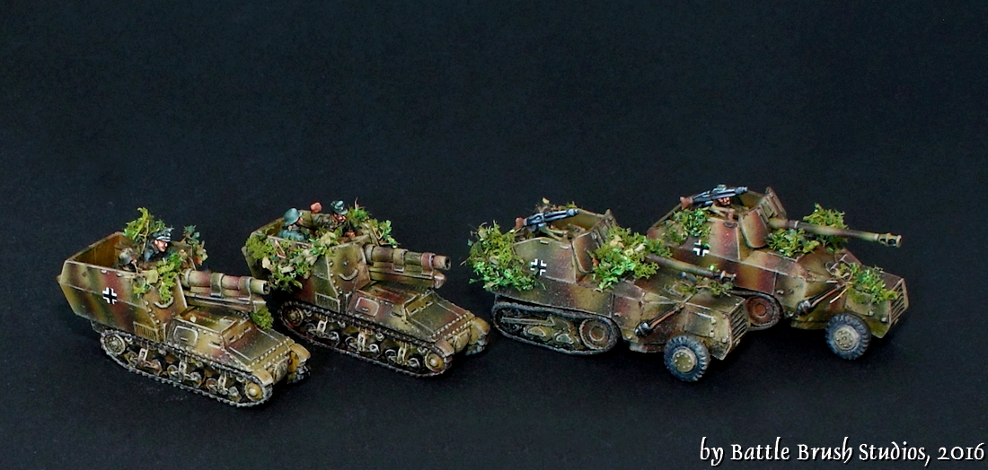 Battle Brush Studios: Showcase: 15mm WW2 Germans for Normandy, Pt.6