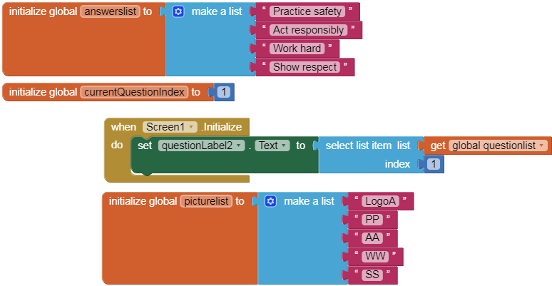 AI2 Inventor Forum News: making a quiz app with app inventor 2