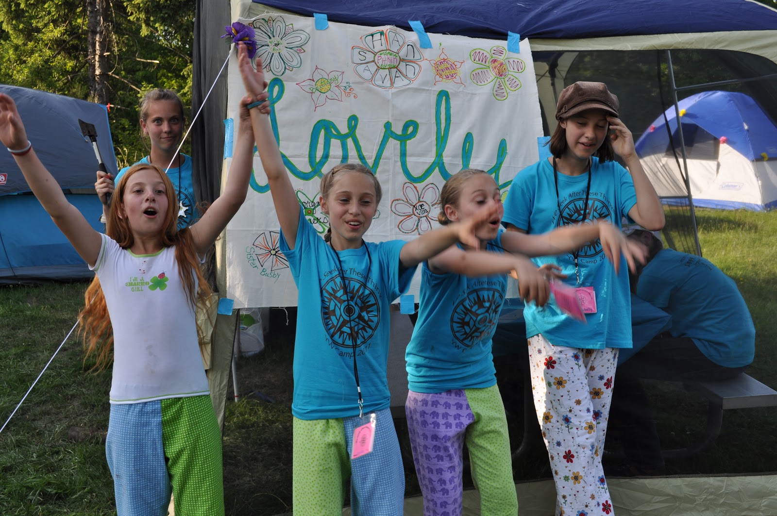 The Pethel Family: Girls Camp 2011