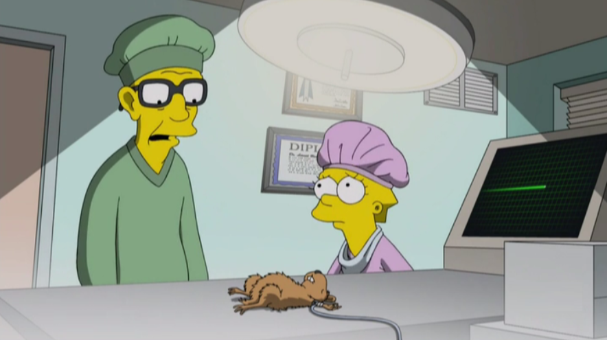 Yellow Jay Sherman: Lisa the Veterinarian (S27, E15-589)