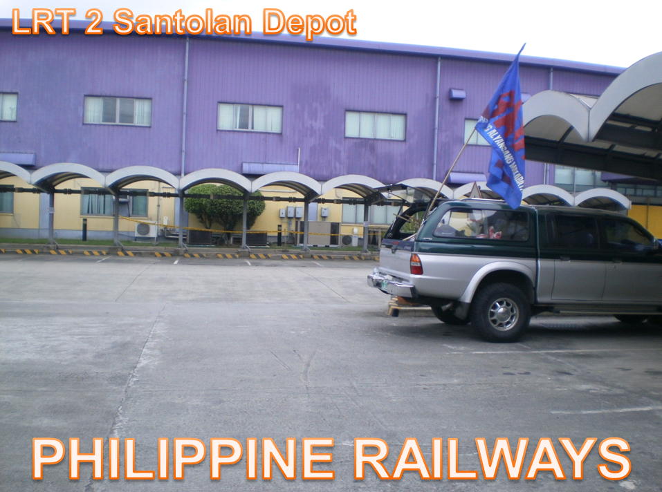 .: LRT 2 Santolan Depot