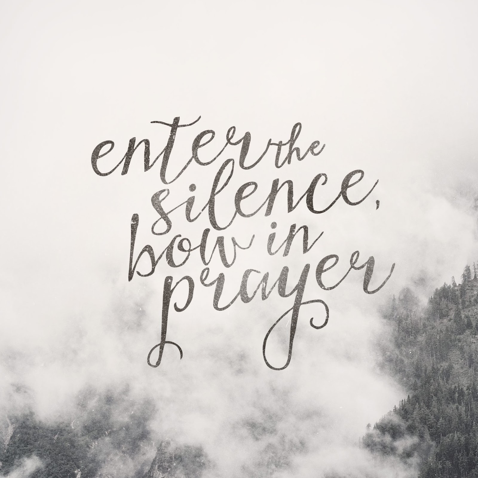 Living In Grace Blog: Enter the silence