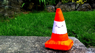 Plush By Tammy: Traffic Cone Template