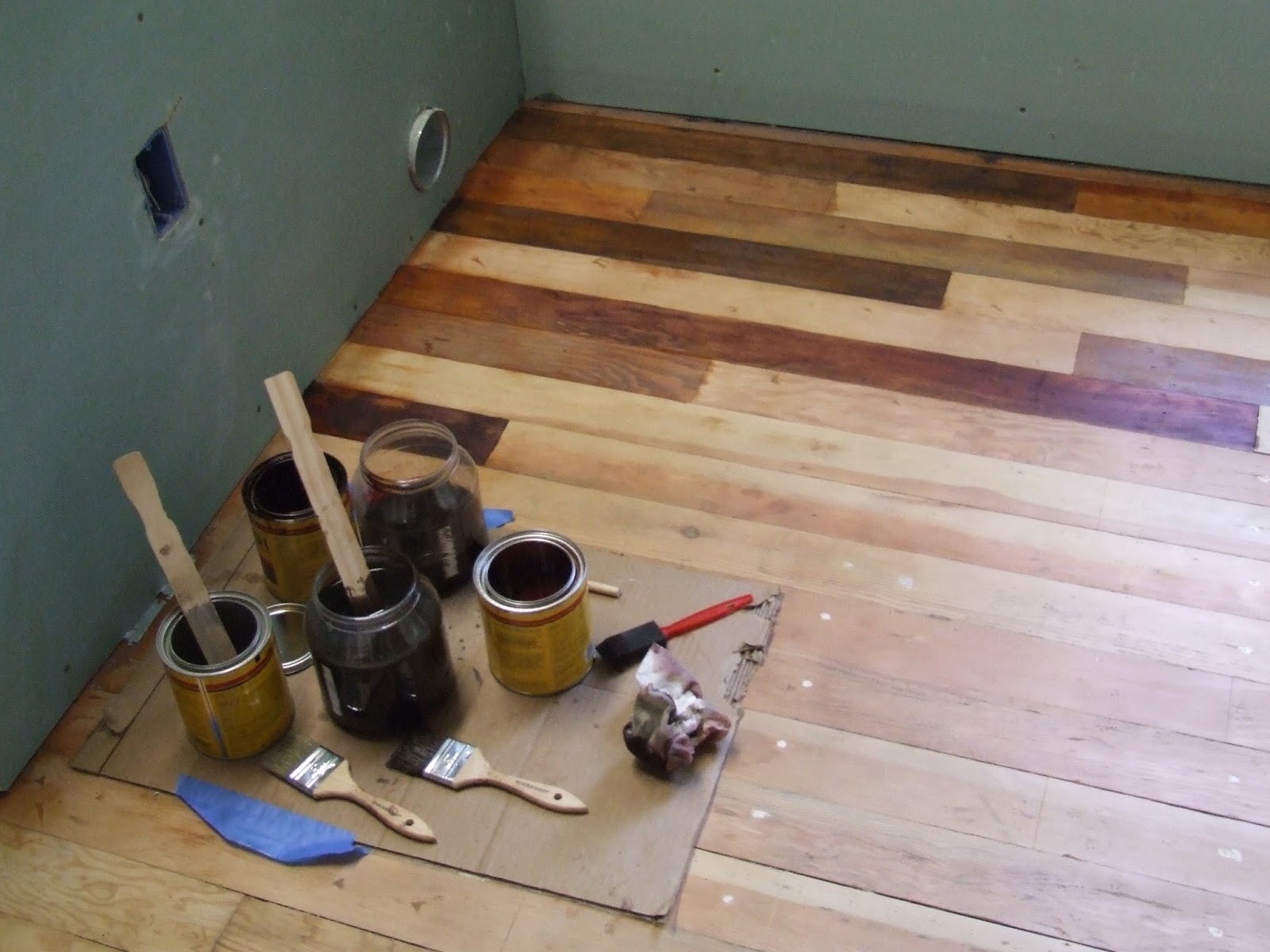 Somethin' Salvaged: Floor problems!