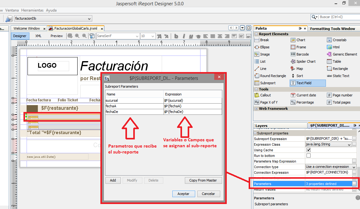 Solución en Java: Jasper Reports con iReport Multiples Bases de Datos