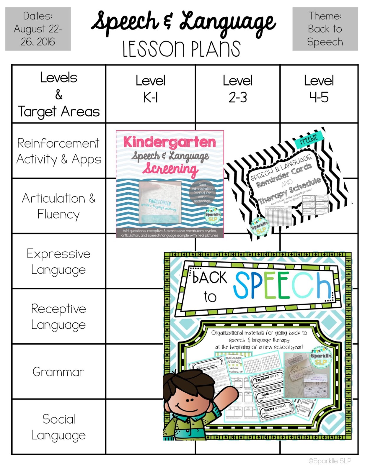 Speech And Language Lesson Plans For August Sparklle SLP Speech And Language Lesson Plans For August Sparklle SLP