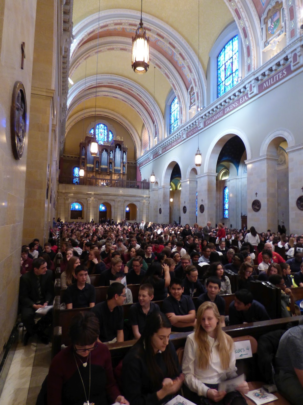 Saint Columbkille Parish: 8th Grade Mass - Catholic Schools Week 2016